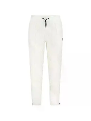 Guess Patterned Track Pants - White
