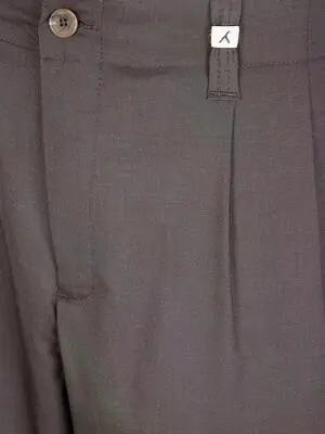 MYTHS Pleated Detail Trousers - Grey