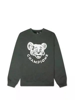 PARRA Tired Champione Sweatshirt - Green