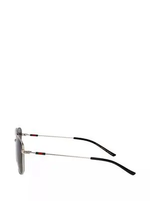 Gucci Square-frame Sunglasses - Silver