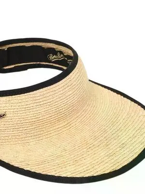 Borsalino Straw Visor - Neutrals