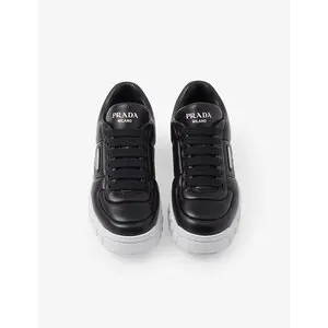 Prada Padded Leather Low-top Trainers