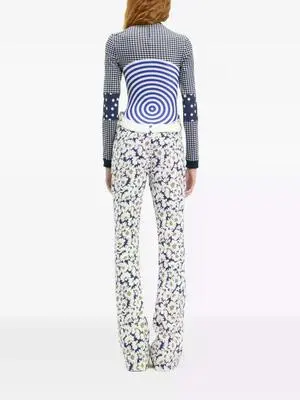 JEAN PAUL GAULTIER Long-sleeve Gingham Top