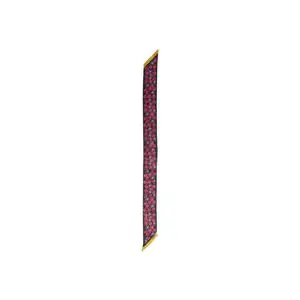 Miu Miu Printed Twill Scarf - Navy