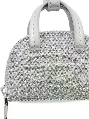 DIESEL® 1dr Dome Bag Charm - Silver