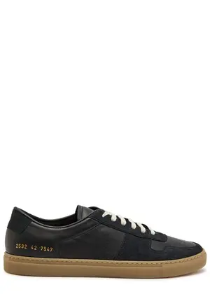 COMMON PROJECTS Bball Panelled Leather Sneakers - Black