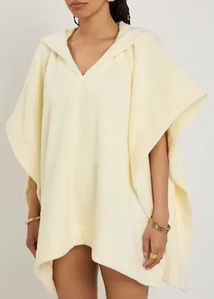 Lisa Marie Fernandez Hooded Terry Beach Poncho