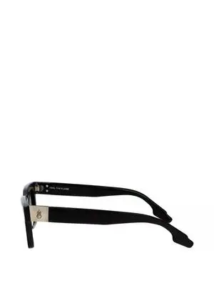 VISION OF SUPER The Rider Rectangle Frame Sunglasses - Black