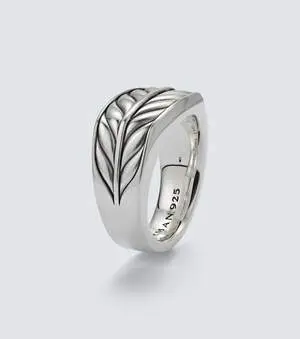 David Yurman Chevron Sterling Ring