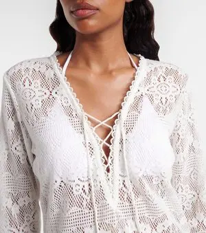 Melissa Odabash Joelle Crochet Beach Cover-up