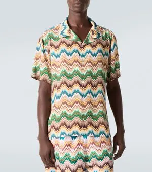 Missoni Zigzag Bowling Shirt