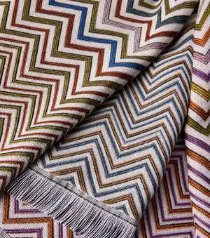 Missoni Antwan Fringed Wool-blend Throw