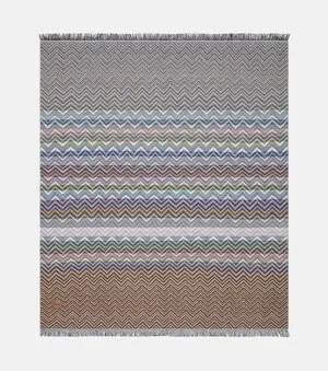 Missoni Antwan Fringed Wool-blend Throw