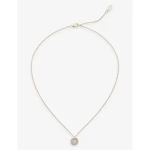 Cartier Trinity 18ct Three-colour And Diamond Pendant Necklace - Gold