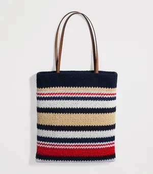 Miu Miu Raffia-effect Woven Tote Bag