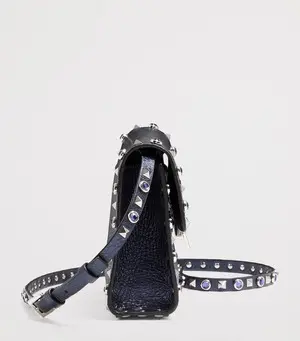 Valentino Garavani Calfskin Rockstud Spike Shoulder Bag