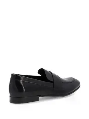FRAU Polished Leather Loafers - Blue
