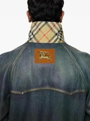 Burberry Coated Denim Jacket