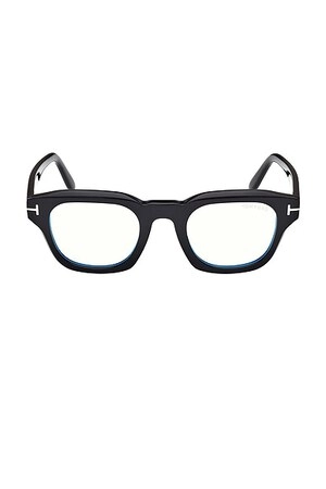 TOM FORD Blue Block Optical Square Acetate Glasses