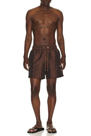 Frescobol Carioca Rio Swim Short - Brown