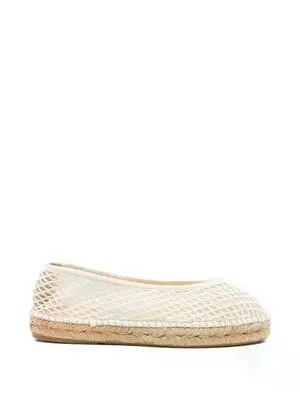 Manebí Beige Mesh Espadrilles - Neutrals