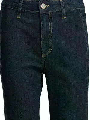 SHAFT JEANS Contrast Stitching Jeans