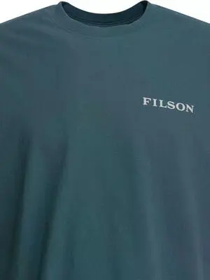 Filson Logo-print Cotton T-shirt - Blue