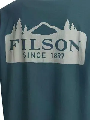 Filson Logo-print Cotton T-shirt - Blue
