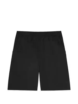 Givenchy Paris Jacquard Elasticated Waistband Shorts - Black