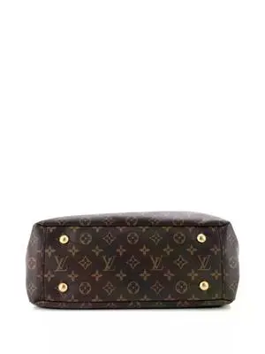 LOUIS VUITTON Monogram Canvas Pallas Tote - Brown