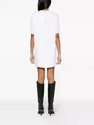 Moschino Print Crewneck Minidress