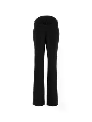 Attico Wool Trousers - Black