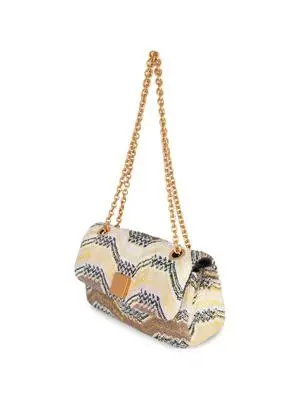 Missoni Zig-zag Sequin Embellished Clutch Bag