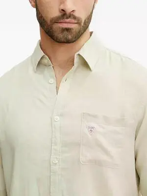 Guess Patch-pocket Long-sleeved Shirt