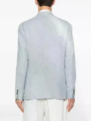 LARDINI Roma Single-breasted Blazer - Blue