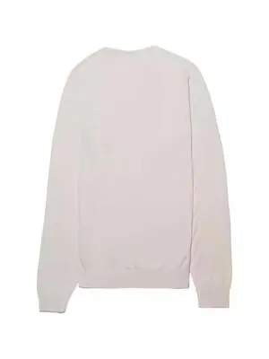 ROBERTO COLLINA Crew Neck Long Sleeve Sweater - Neutrals