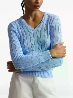Polo Ralph Lauren Cable-knit V-neck Sweater