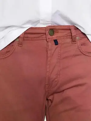 Incotex Slim-fit Trousers With Belt Loops