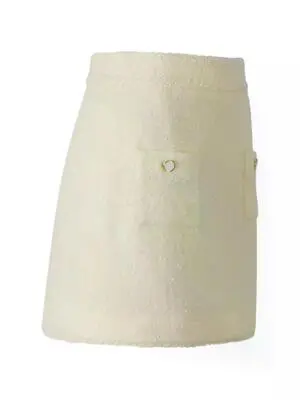 Simkhai Bouclé A-line Skirt