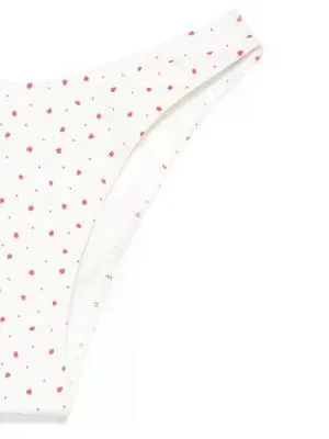 Frankies Bikinis Strawberry-print Bikini Bottom