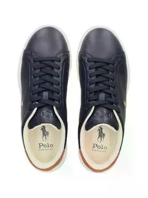 Polo Ralph Lauren Leather Logo Sneakers