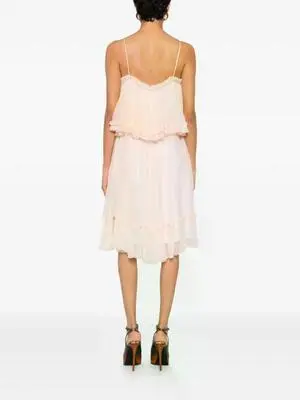 Chloé Ruffled Midi Dress