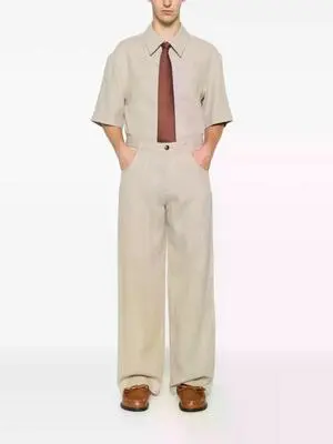 Séfr Dao Short-sleeve Shirt - Neutrals