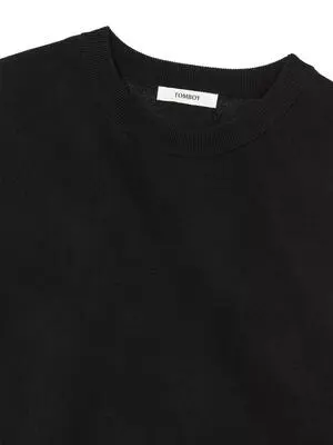 STUDIO TOMBOY Logo Print Cotton T-shirt - Black