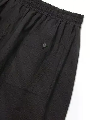 STUDIO TOMBOY Check-pattern Drawstring Trousers