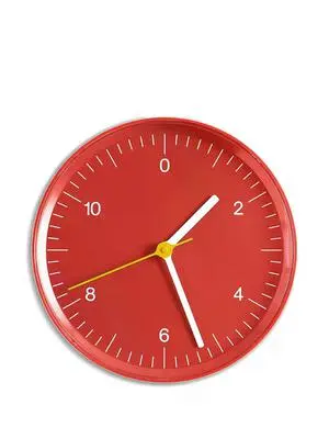 HAY Round Wall Clock - Red
