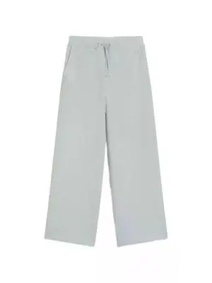 BOSS Drawstring Waist Wide-leg Track Pants - Blue