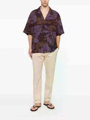 Jacob Cohen Henry Pleated Turn-up Trousers
