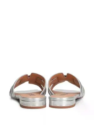 BIBI LOU Holly -tone Interwoven Strap Flat Sandals