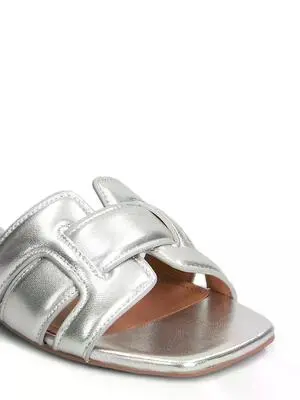 BIBI LOU Holly -tone Interwoven Strap Flat Sandals